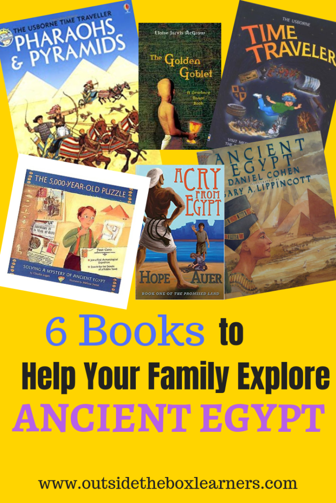 Books to help you explore Ancient Egypt - Outside the Box Learners